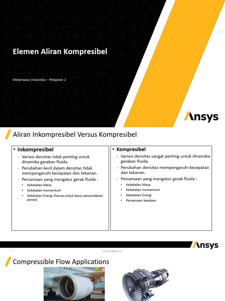 Intro To Compressible Flows Lesson 2 Indo | PDF