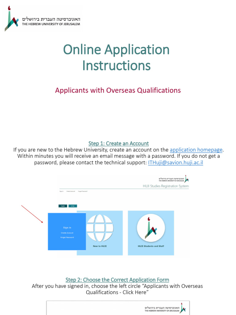 Online Application Instructions Eng - 2 | PDF