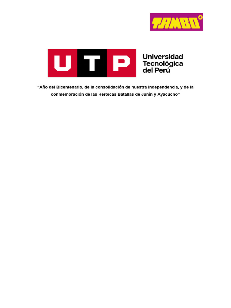 Tambo - Informe Final | PDF | Publicidad | Marca