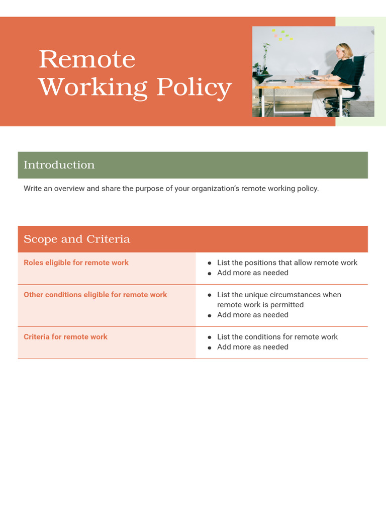 Remote Working Policy Doc 20241202 114129 0000 | PDF | Business