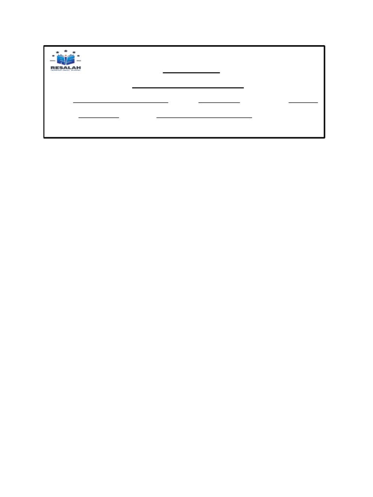 Class-1 Half-yearly Revision Worksheet-8 | PDF Class-1 Half-yearly Revision Worksheet-8 | PDF