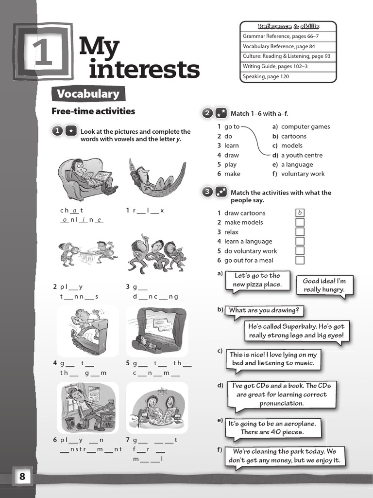 Allclearukr 7th Grade Workbook Unit 1 | PDF | Rowing (Sport) | Linguistics