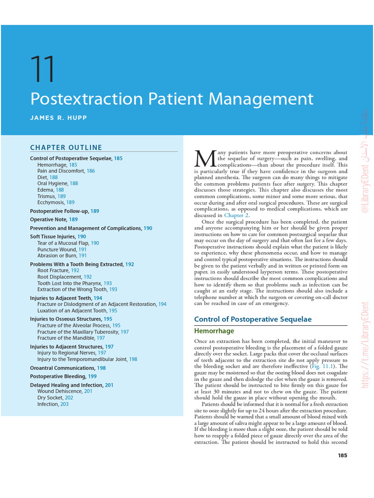Managing Post-Extraction Granulomas | PDF | Analgesic | Surgery