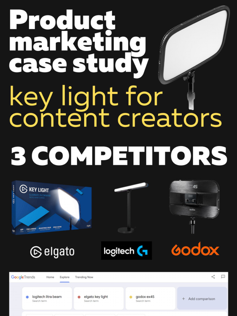 Product Marketing Case Study - Dekker Fraser - Key Lights | PDF