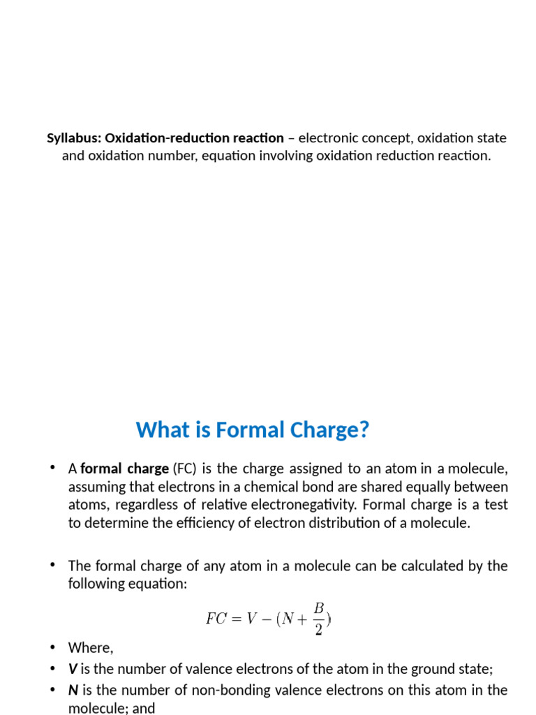 Oxidation and Reduction | PDF | Redox | Ion