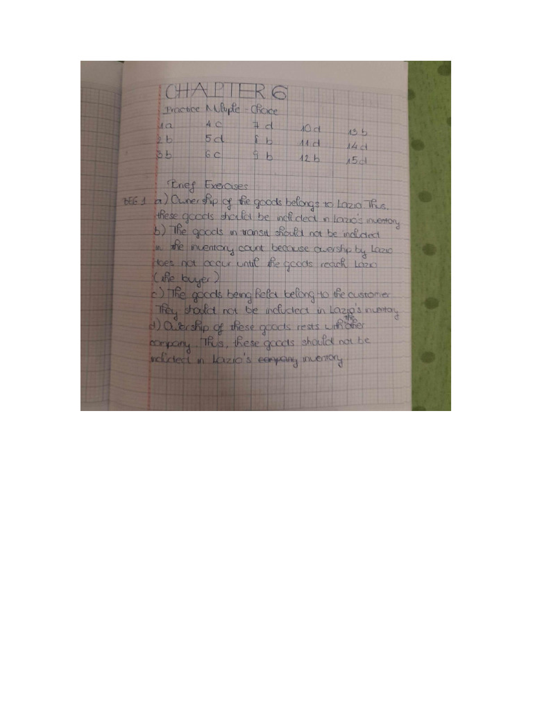 Chapter 6 Homework | PDF