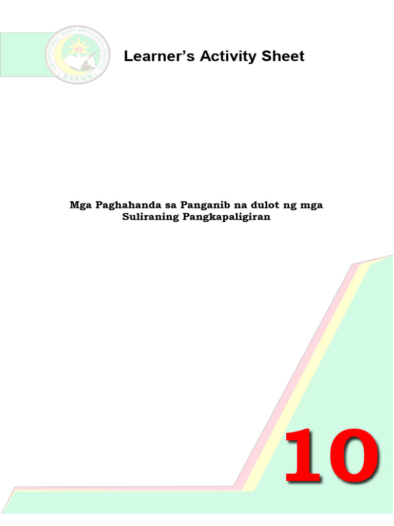 Arpan 10 Q1W2-3 | PDF