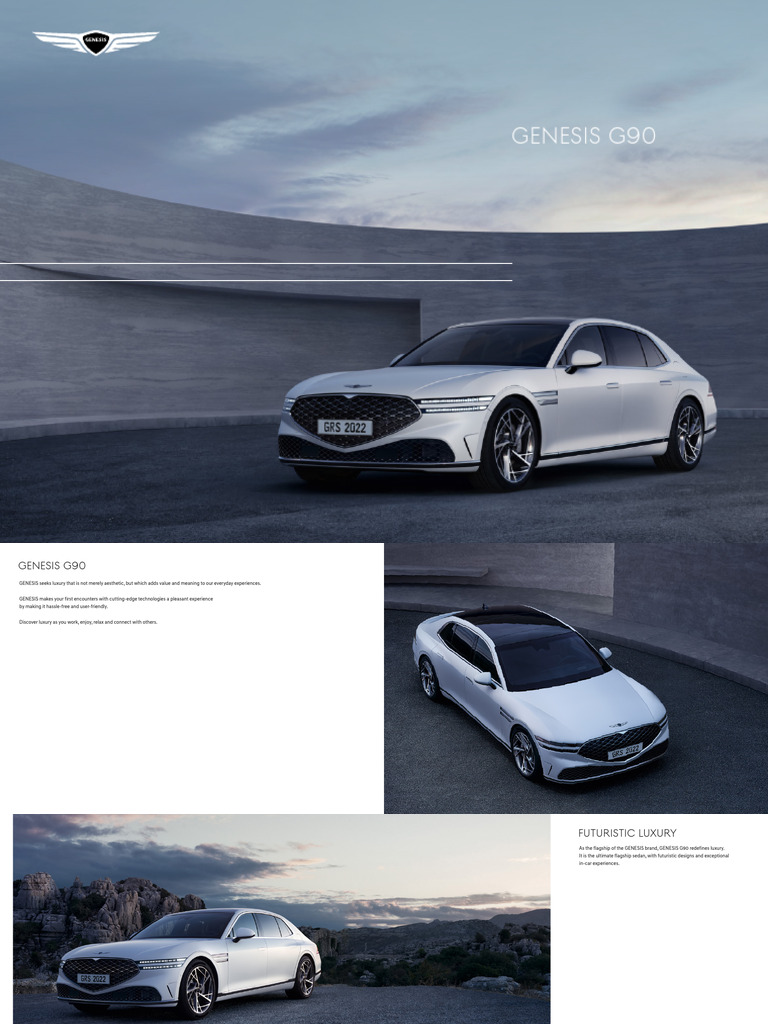 Genesis G90: Luxury Sedan Redefined | PDF | Automotive Industry | Vehicles