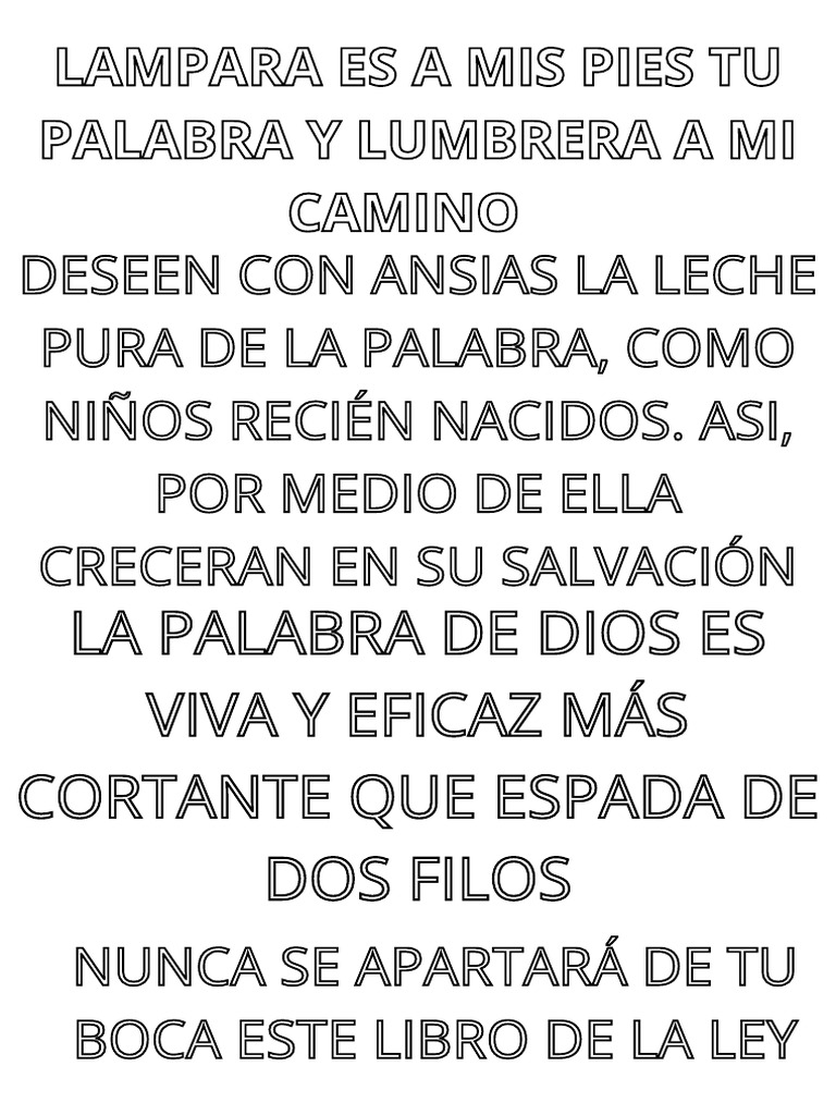 Lampara Es A Mis Pies Tu Palabra y Lumbrera A Mi Camino - 20240922 ...