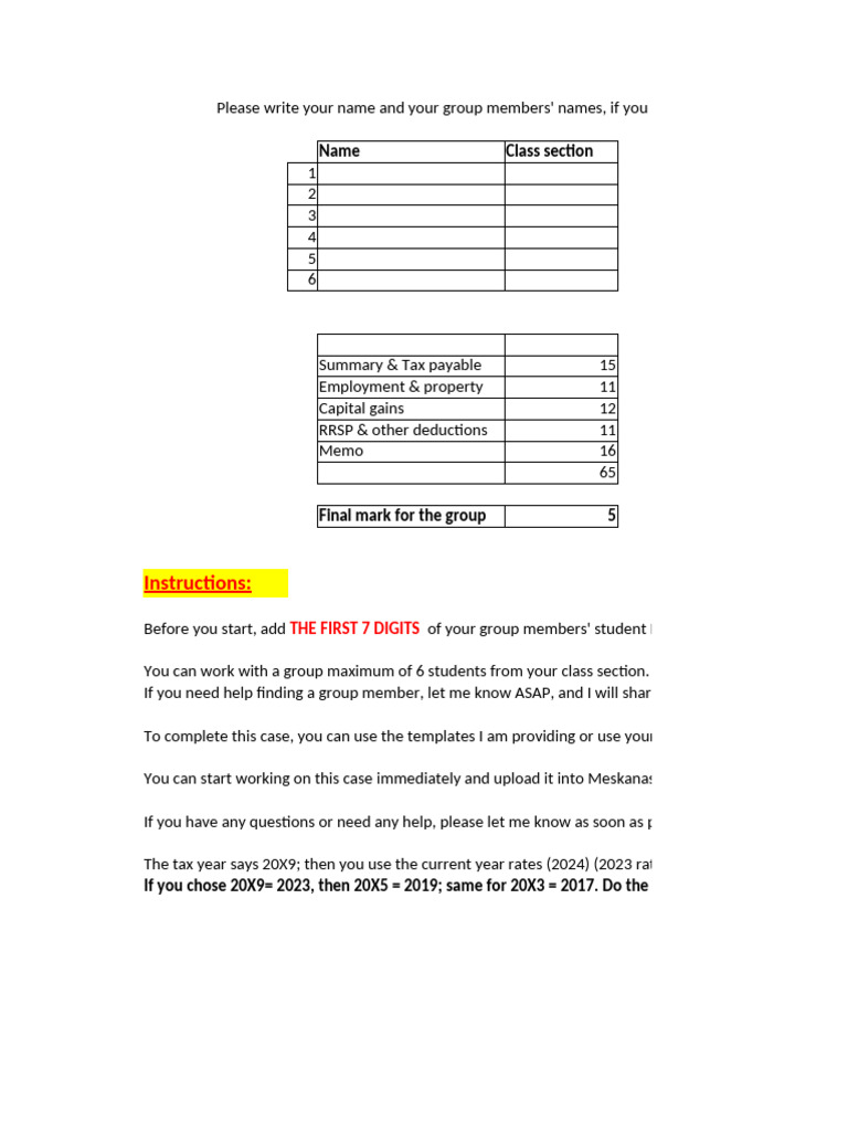 Tax Calculation Assignment for Victoria | PDF | Tax Deduction | Income