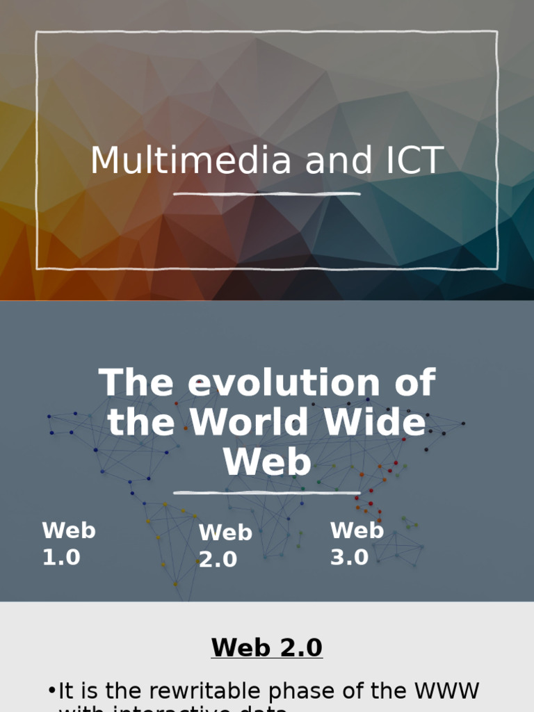 Q2 w1 Multimedia and ICT | PDF | Multimedia | World Wide Web