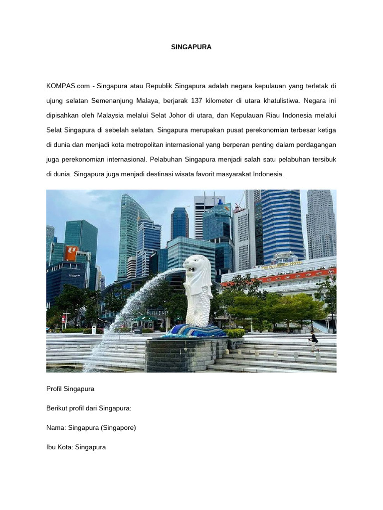 Singapura | PDF