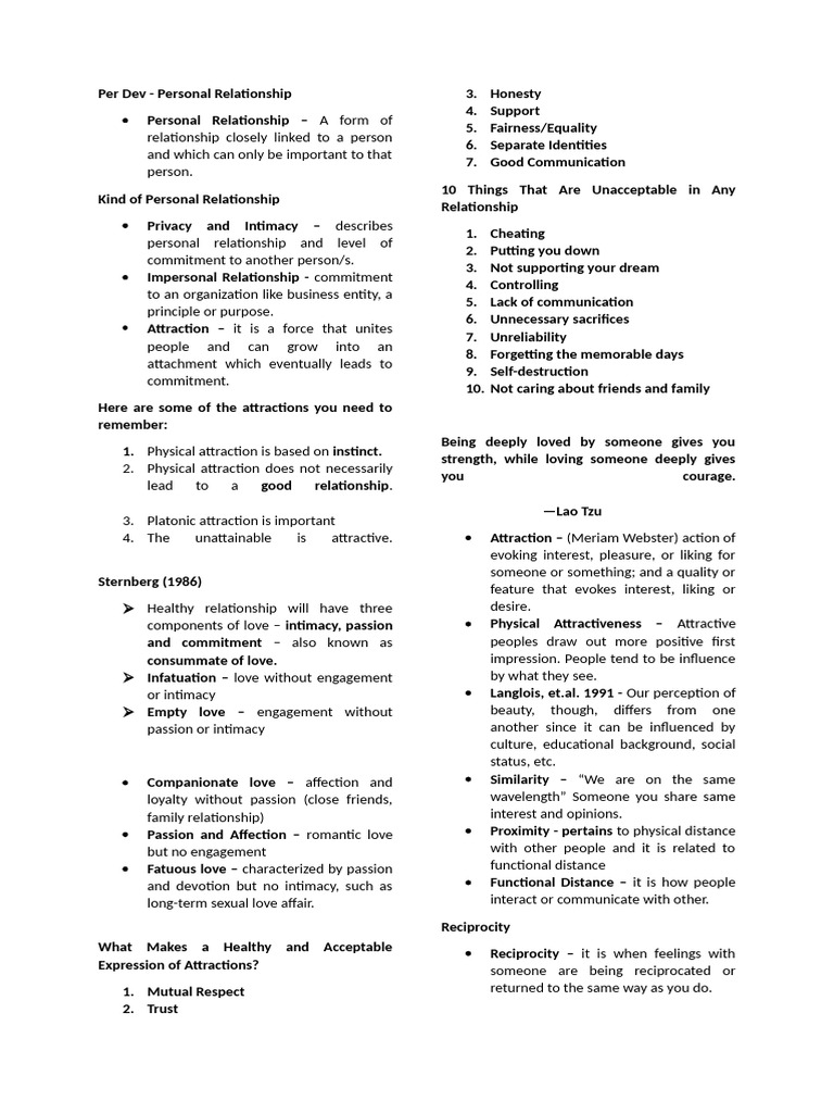 Per Dev | PDF | Love | Intimate Relationships