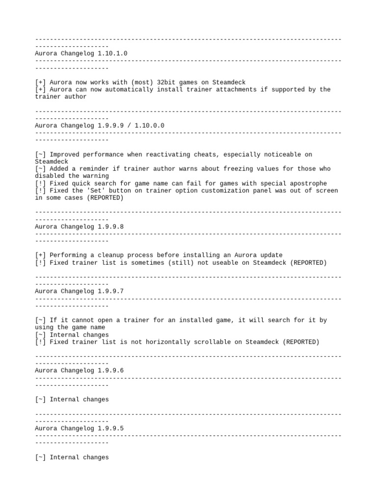 Change Log | PDF | Windows 10 | Keyboard Shortcut