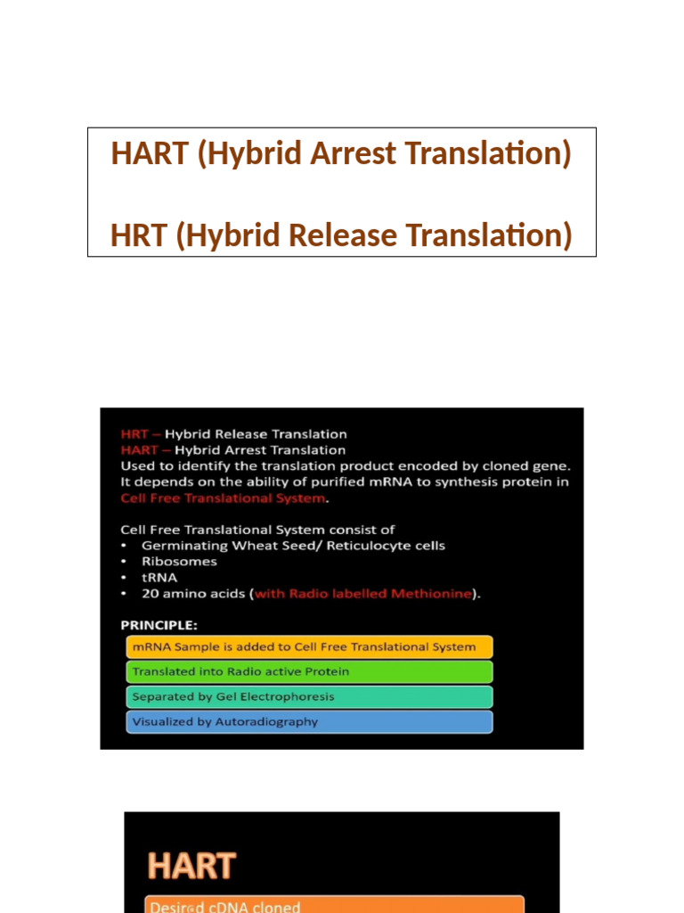 Hart & HRT | PDF