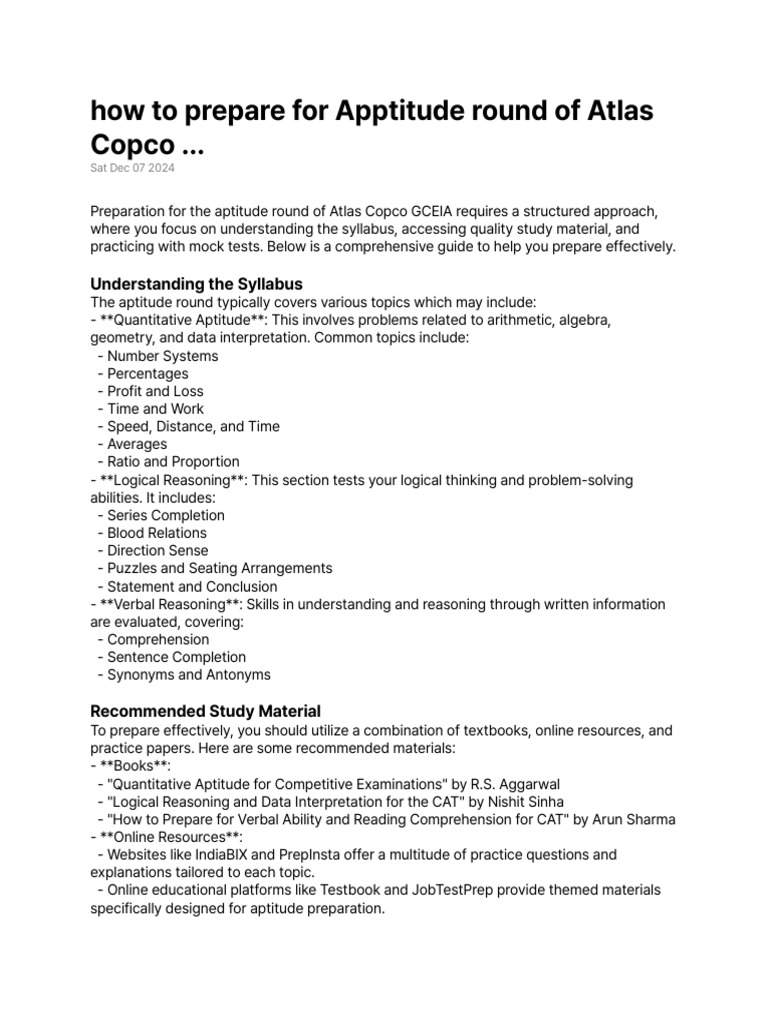 Apptitude Strategy | PDF | Cognition | Cognitive Science