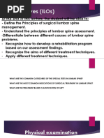 Back Examination Assessment Format | PDF | Anatomical Terms Of Motion ...