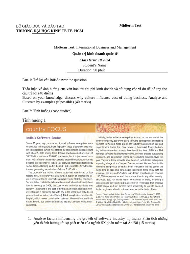 IBM 2024 Midterm | PDF