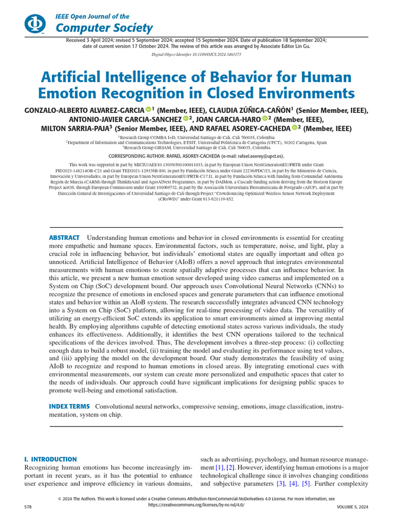 Artificial Intelligence of Behavior For Human | PDF | Artificial Neural ...
