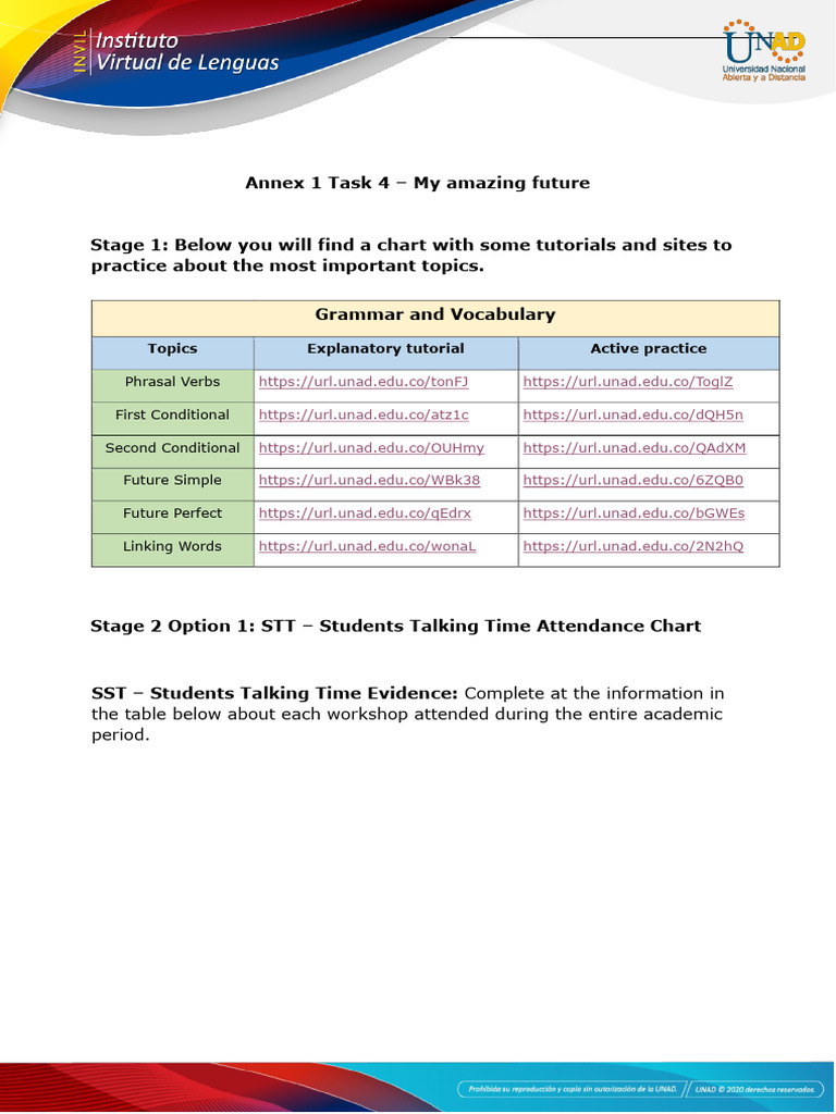 Annex 1 Task 4 My Amazing Future PDF | PDF | Cognitive Science | Human ...