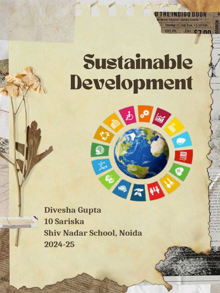 Cbse Sustainable Development | PDF