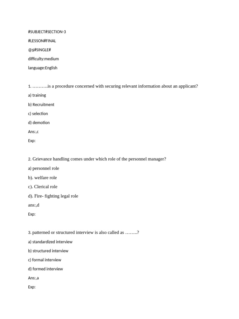 Sample QP MOD 3 | PDF | Business