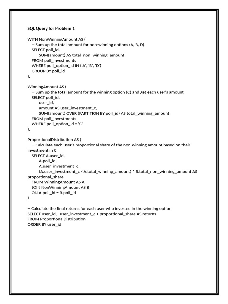 Mayank Jindal SQL Ans1 | PDF