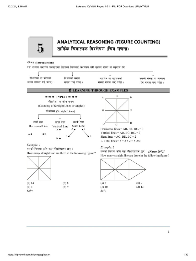 Loksewa IQ Vidhi Pages 1-31 - Flip PDF Download _ FlipHTML5 | PDF