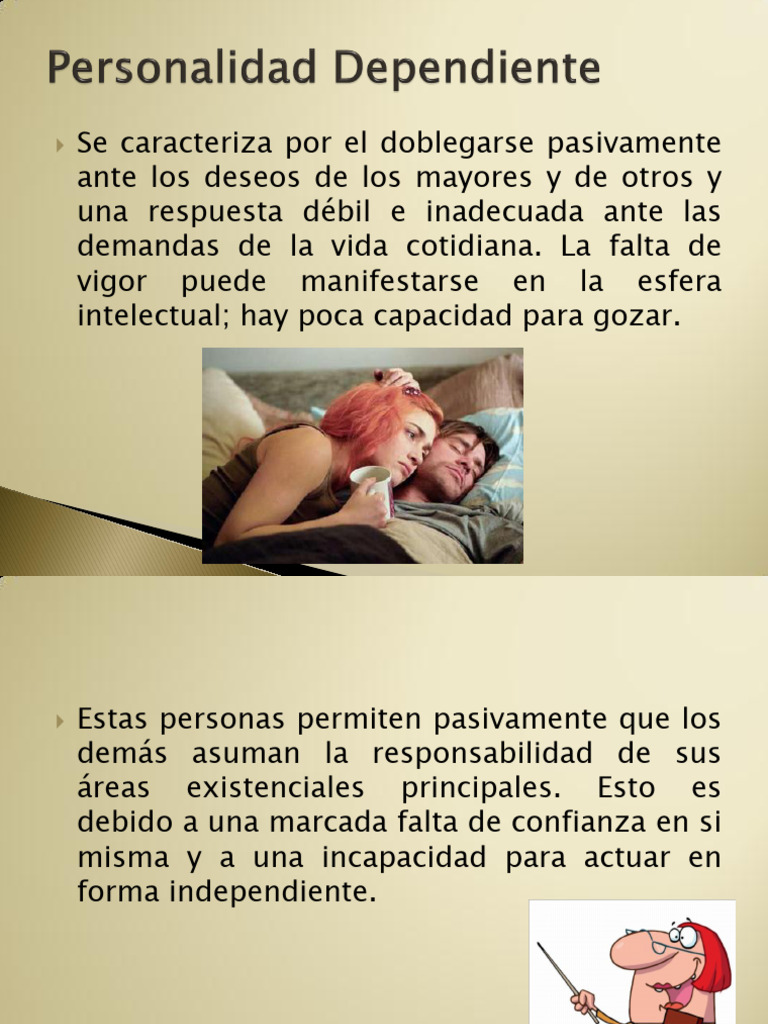 Trastorno Personalidad Dependiente-Narcisista | PDF | Narcisismo ...