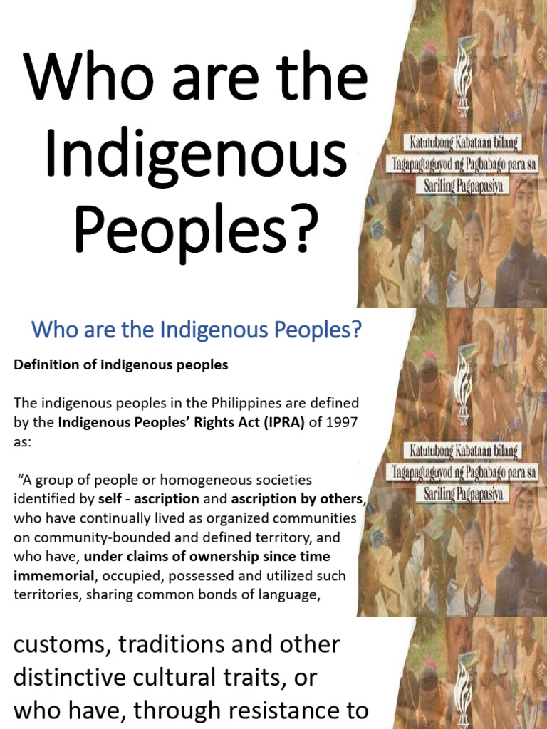 Understanding Indigenous Peoples in the Philippines | PDF | Ethnic ...