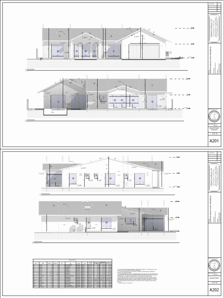 PROPOSED 741 NE 19 AV FORTLAUDERDALE - ELEVATION | PDF | Architectural Design | Architecture