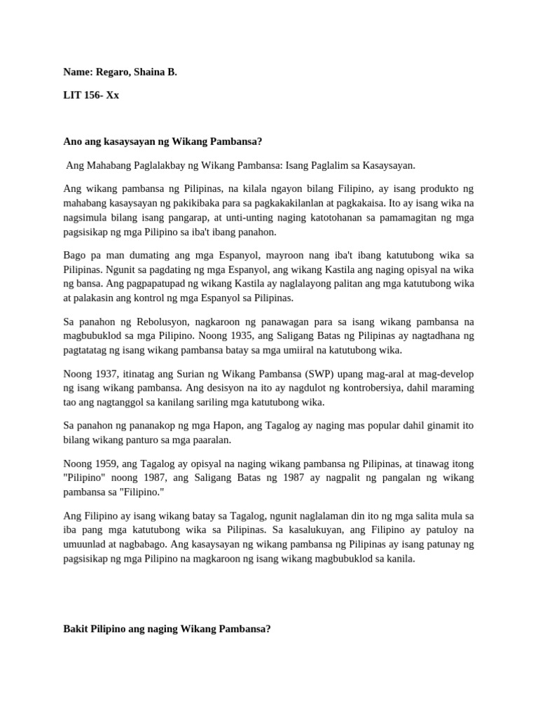 Kasaysayan 1 | PDF