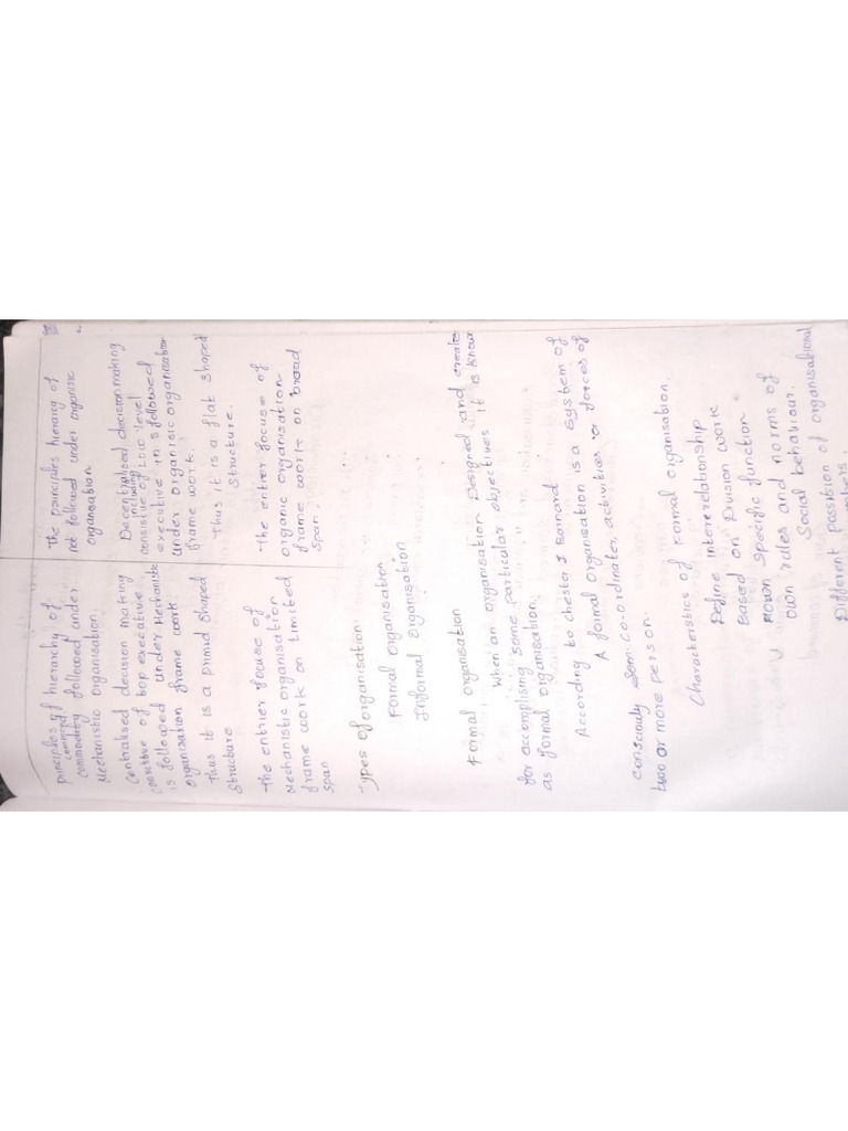 Organization For Mcob | PDF