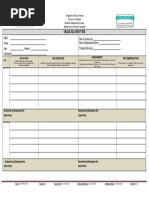 Printable Time in Time Out Sheet A4 | PDF