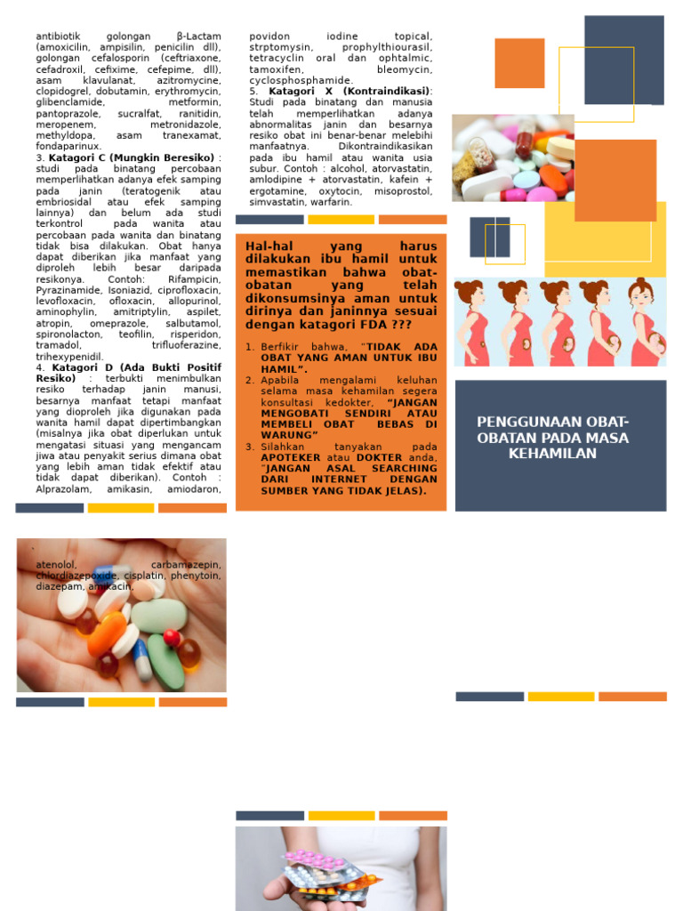 Leaflet ibu hamil baru | PDF