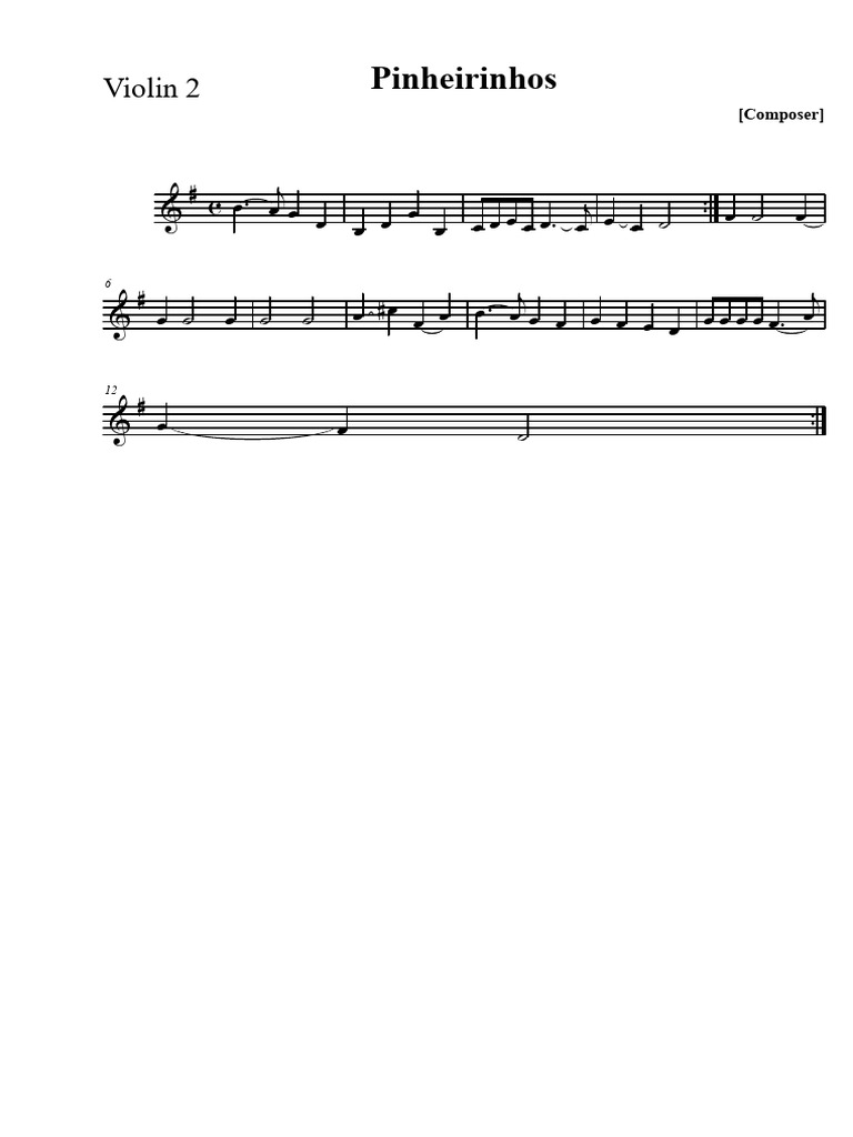 Pinheirinhos Vln2pdf | PDF