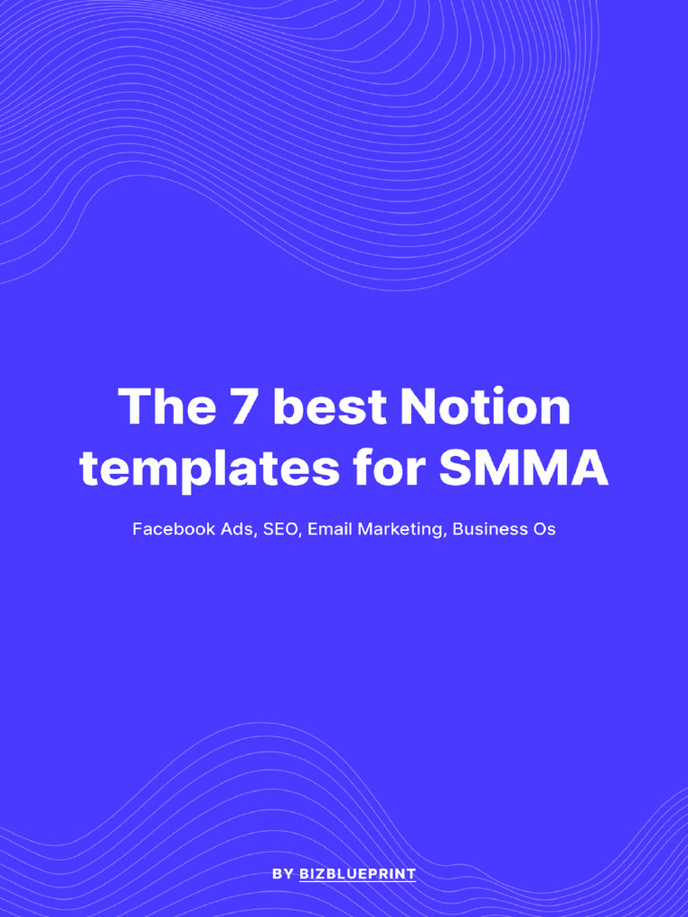 Notion Templates For SMMA | PDF
