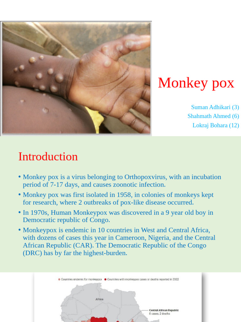 Monkey Pox | PDF | Virus | Animals And Humans