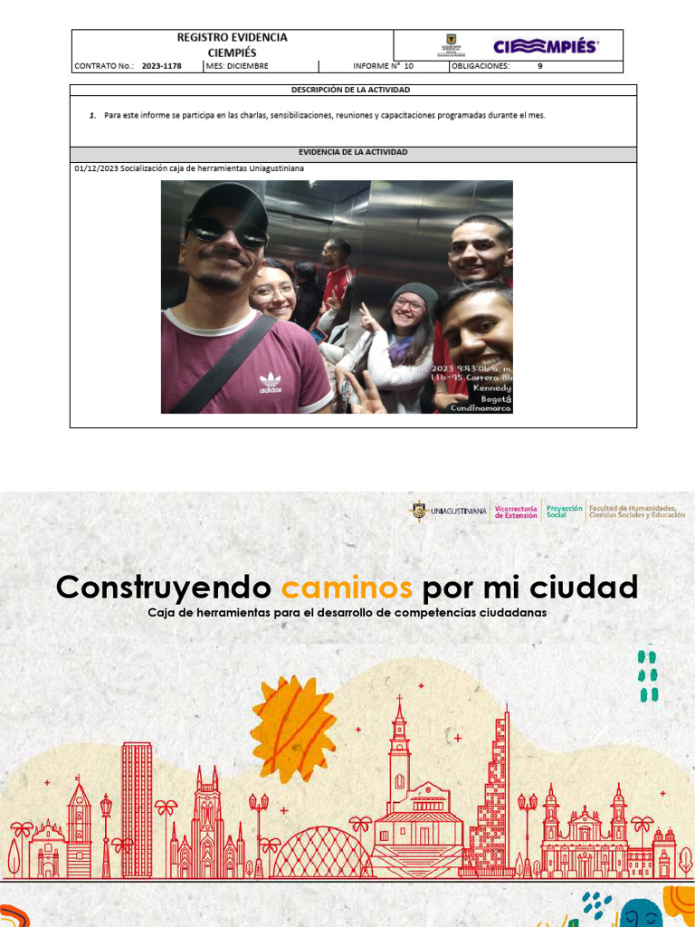 Charlas, Reuniones, Sensibilizaciones | PDF