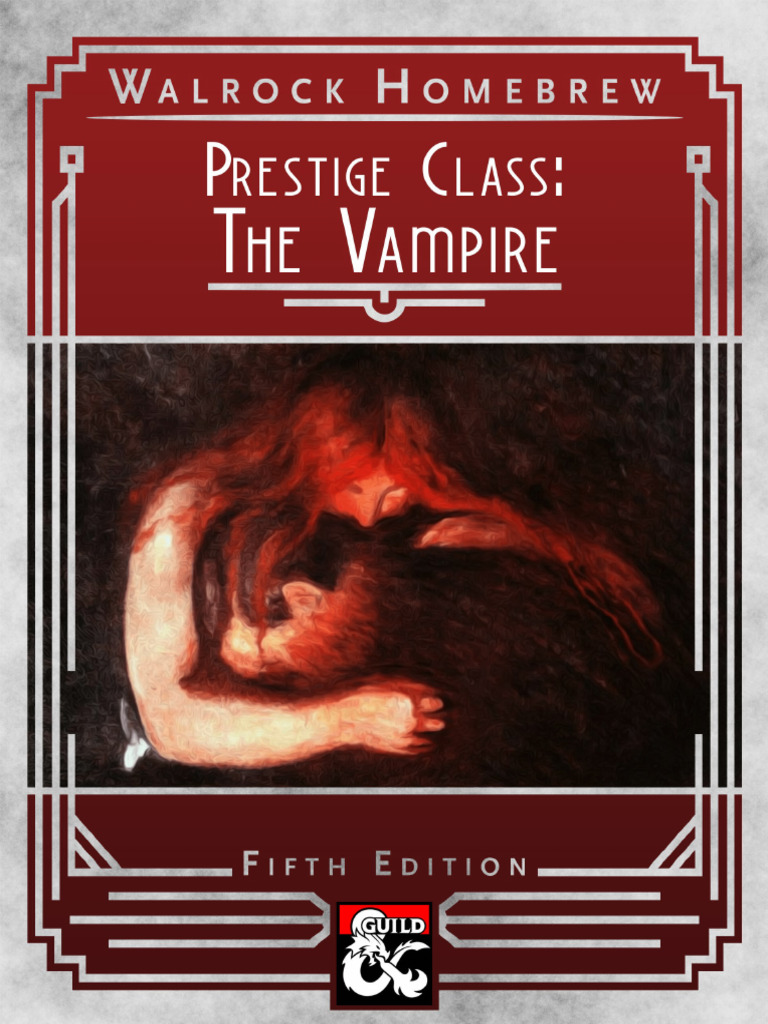 (WH) Vampire Prestige Class | PDF