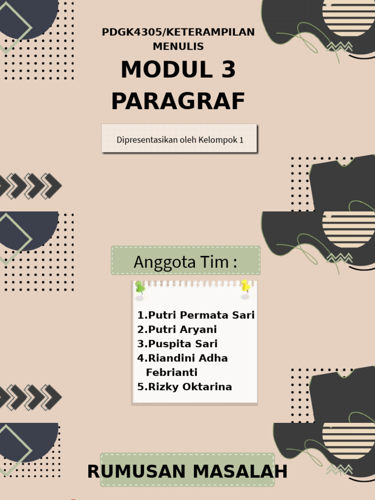 Panduan Lengkap Menulis Paragraf | PDF