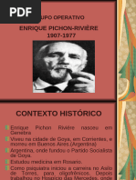 Grupos Operativos - Pichon-Rivière | PDF | Aprendizado | Comunicação