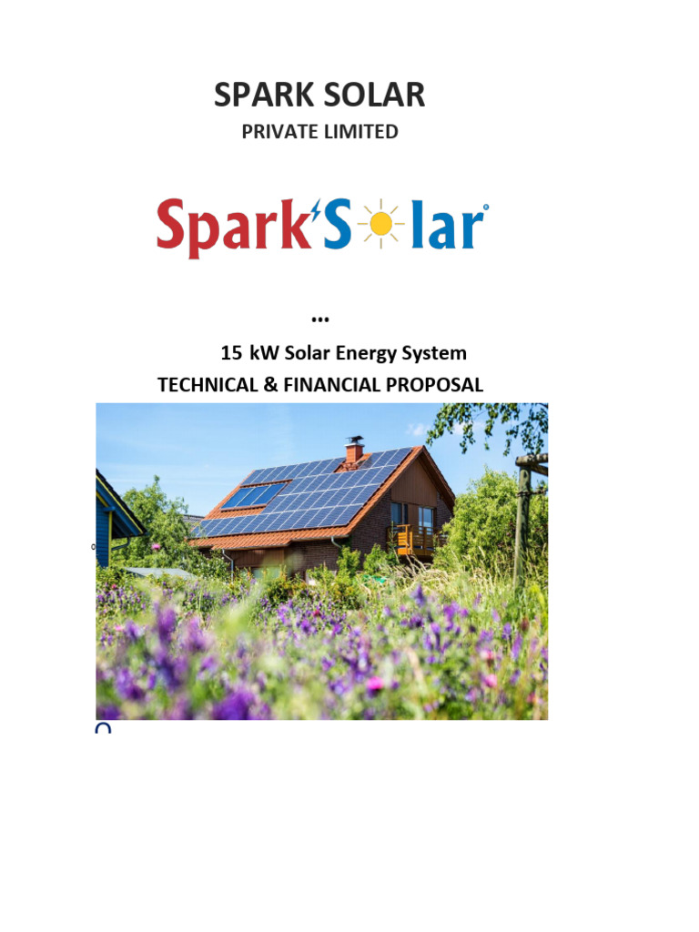 15kw - Ongrid Quotation with Elevated Structure 830 (1) | PDF ...
