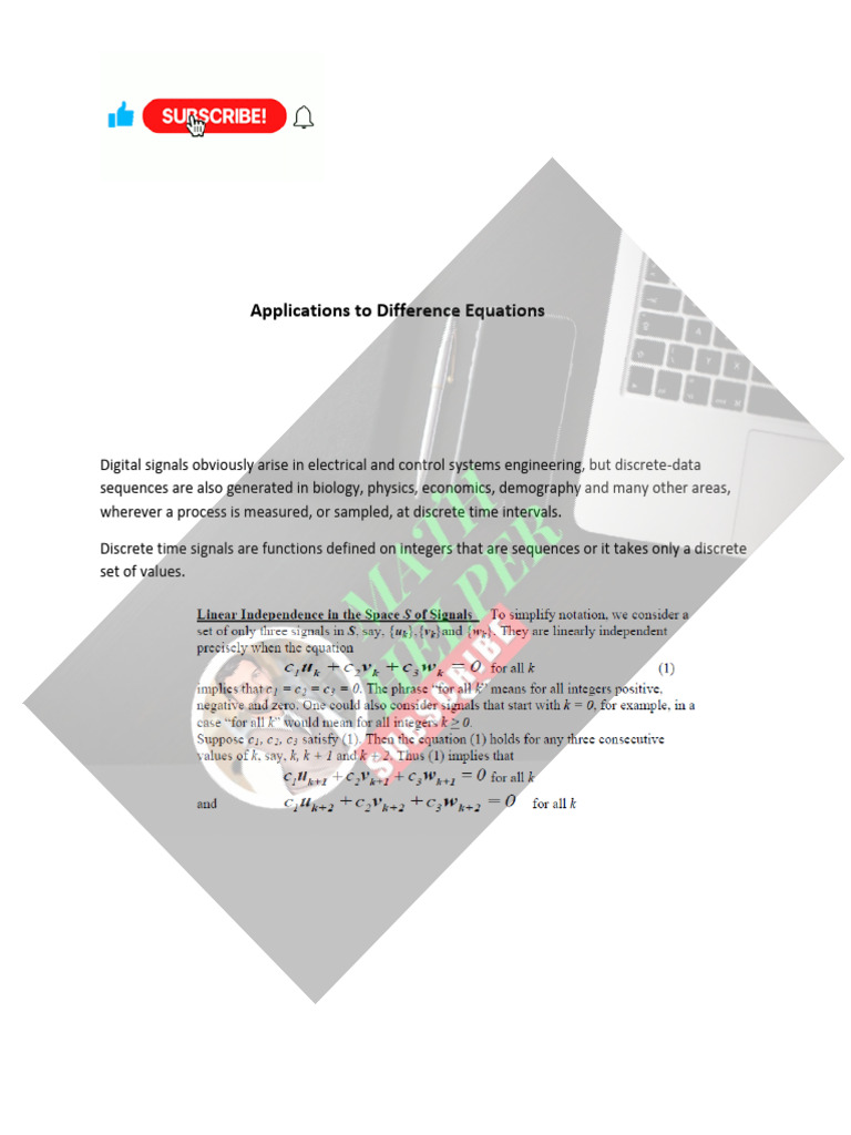 Ok Final Mth 501 Lecture 27-44 by Math Helper (1) | PDF | Eigenvalues And Eigenvectors | Matrix ...