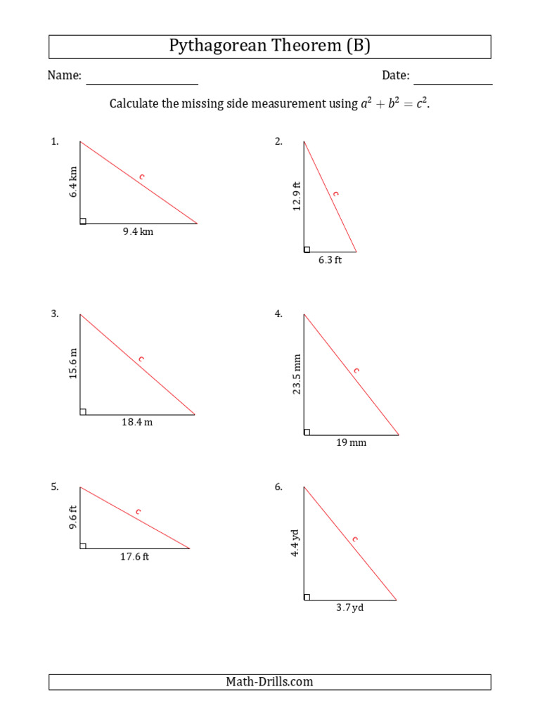 pythagorean_theorem_decimal_calculate_hypotenuse_norotation_002.1495551654 | PDF | Geometry ...