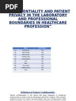 HPCSA Guidelines on Confidentiality | PDF | Informed Consent | Health Care