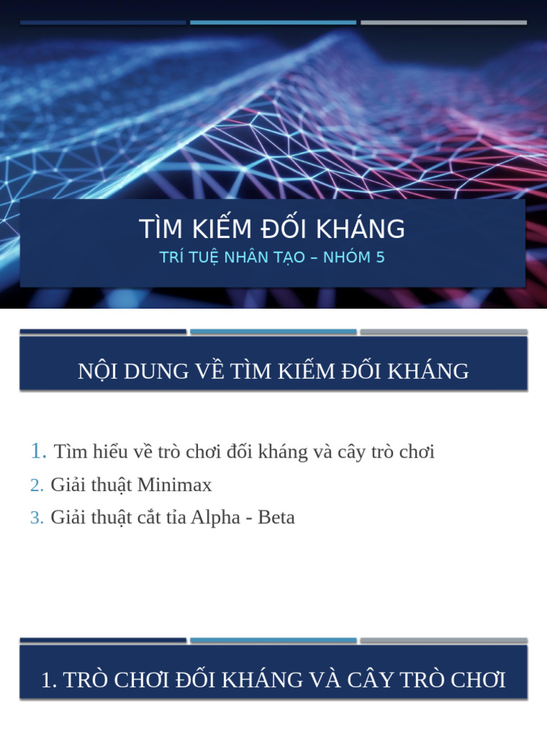 Tìm Kiếm Đối Kháng | PDF
