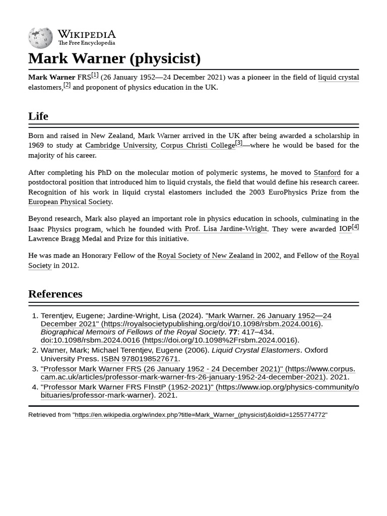 Mark_Warner_(physicist) | PDF