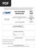Formulario SAT-2046 IVA Pequeño Contribuyente | PDF | Impuesto al valor ...