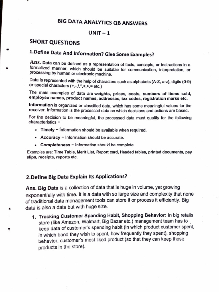 Big Data Analytics | PDF